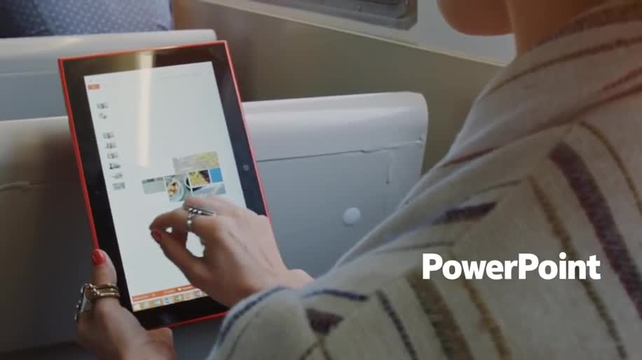 Office RT 2013 auf dem Nokia Lumia 2520