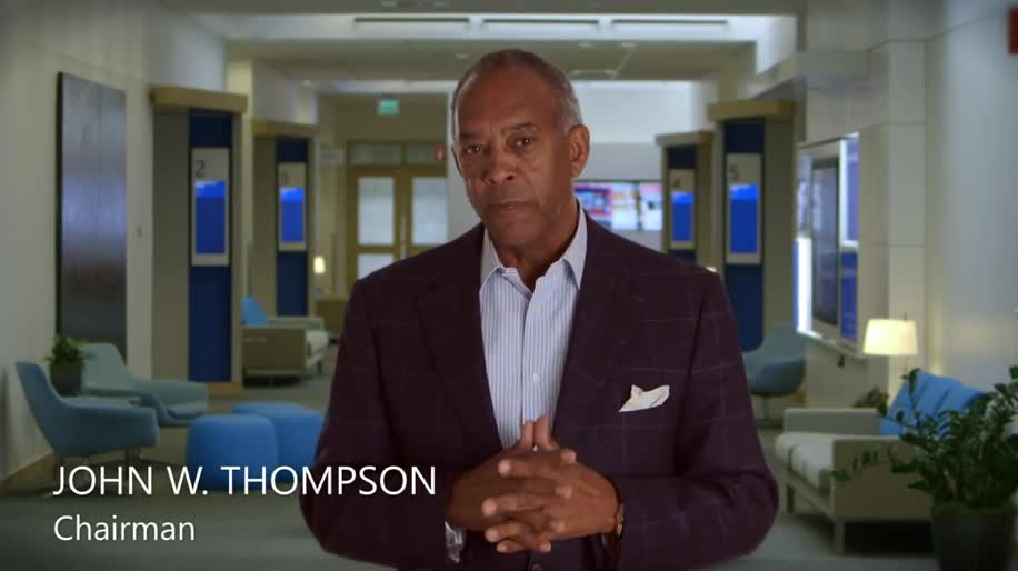 Chairman John W. Thompson über den neuen CEO Satya Nadella