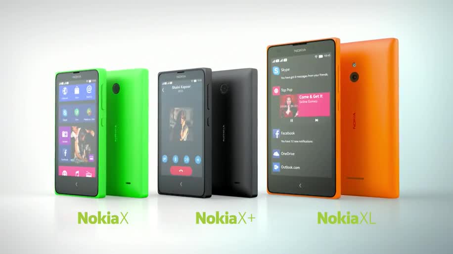 Vorstellung der Nokia-X-Smartphones