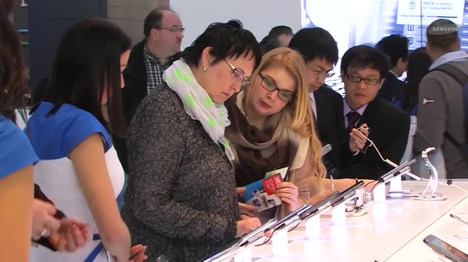 Samsung auf der CeBIT 2014