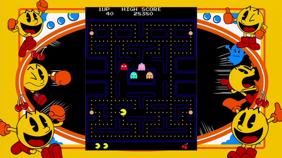 Gameplay-Video aus Pac-Man