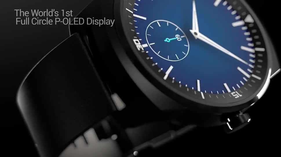 Produktvideo zur Smartwatch LG G Watch R