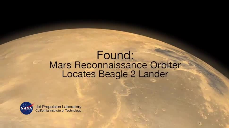 Wiedergefunden: NASA entdeckt verschollenen Beagle 2-Lander