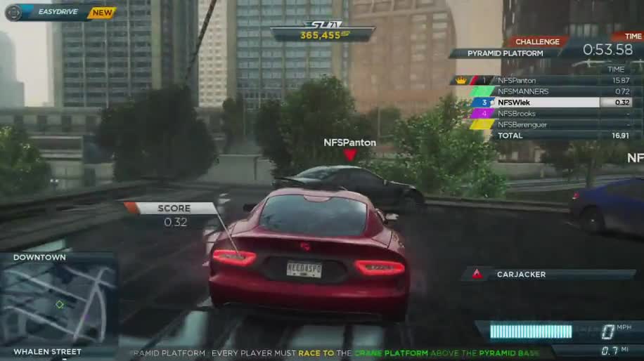 Need for Speed: Most Wanted – Multiplayer-Gameplay